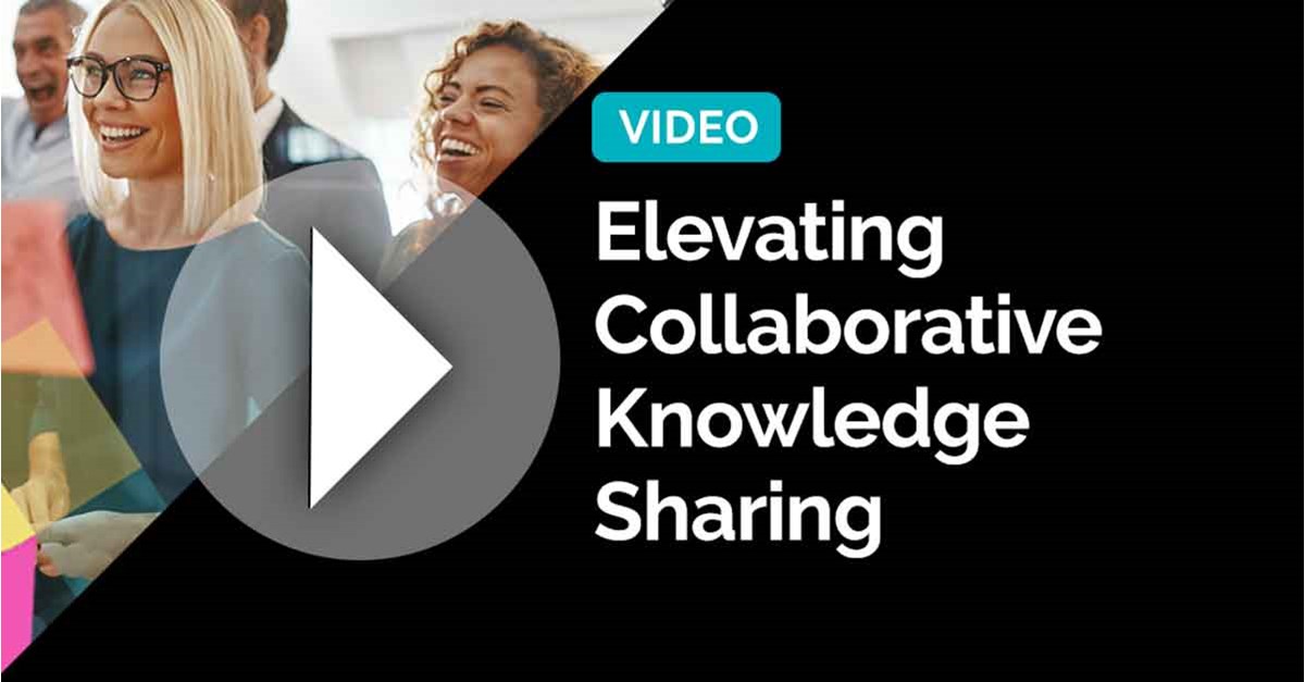 Elevating Collaborative Knowledge Sharing Elevating Collaborative Knowledge Sharing